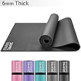 Core Balance Yoga Mat, Thick Foam 6mm, Non Slip, Exercise Fitness Gym ...