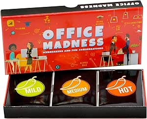 Amazon.com: 3-in-1 Funny Office Game and Conversation Starter | Team ...