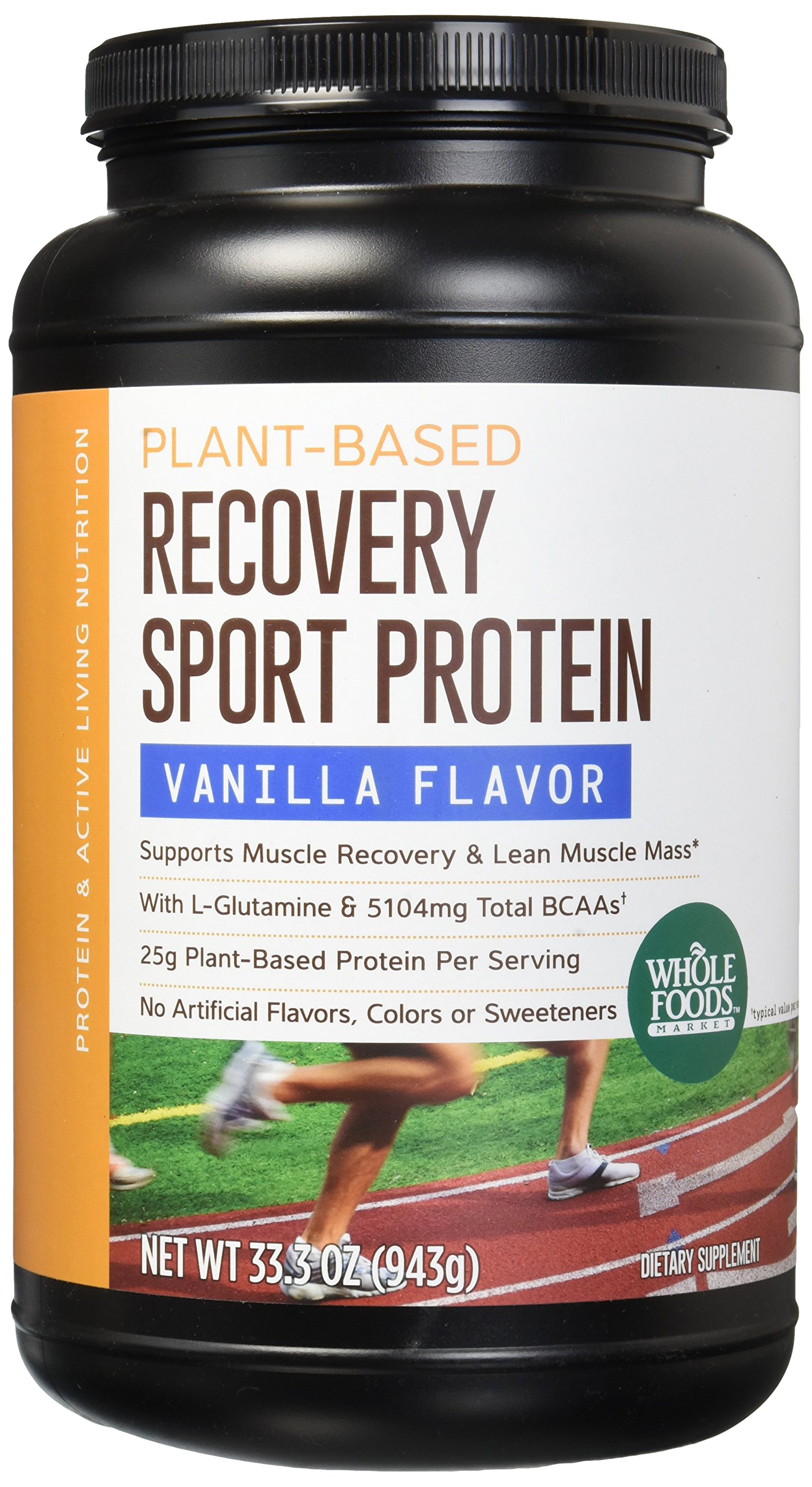 Amazon.com: Whole Foods Market, Plant-Based Recovery Sport Protein ...