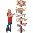 Amazon.com: Fun Express Big Top Circus and Carnival Directional Sign (5 ...