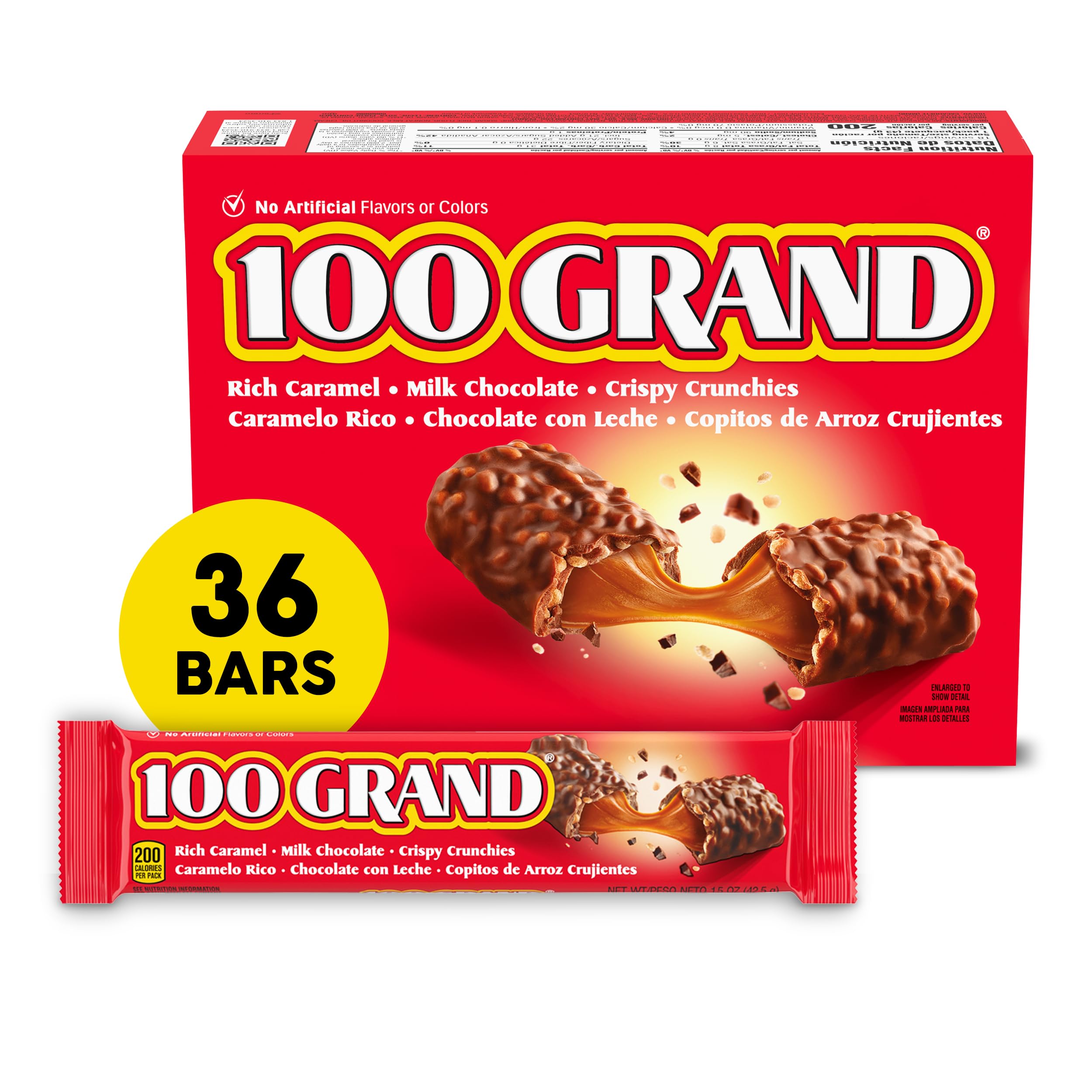 Mua 100 Grand Crispy Milk Chocolate with Caramel, Full Size ...