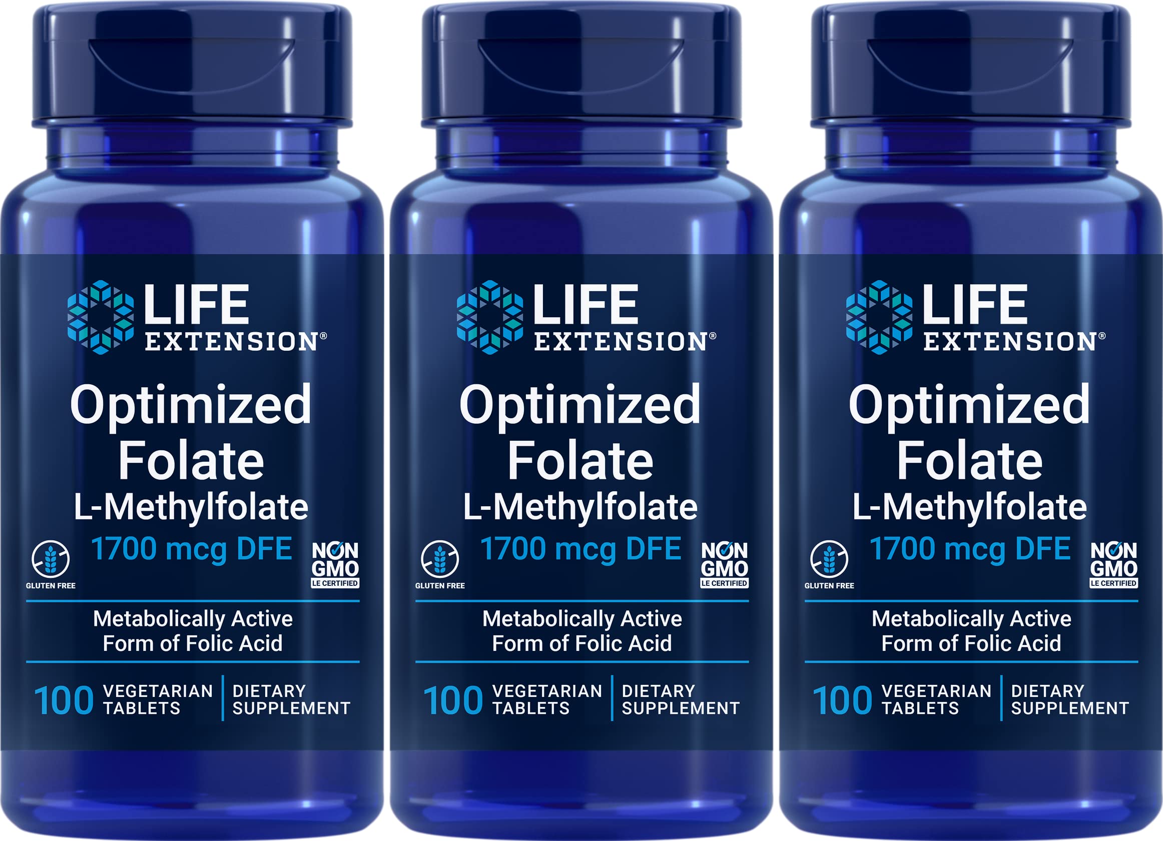 Mua Life Extension Optimized Folate 1700 mcg DFE, 100 vegetarian ...