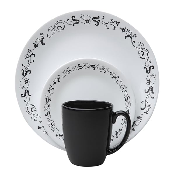 Corelle Garden Getaway Dinnerware Set (16-Piece, Service for 4) (Color ...
