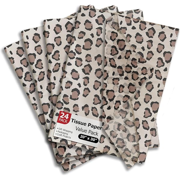 Animal Print Stationery Paper Animal Print Origami Notelets (set Of 6)