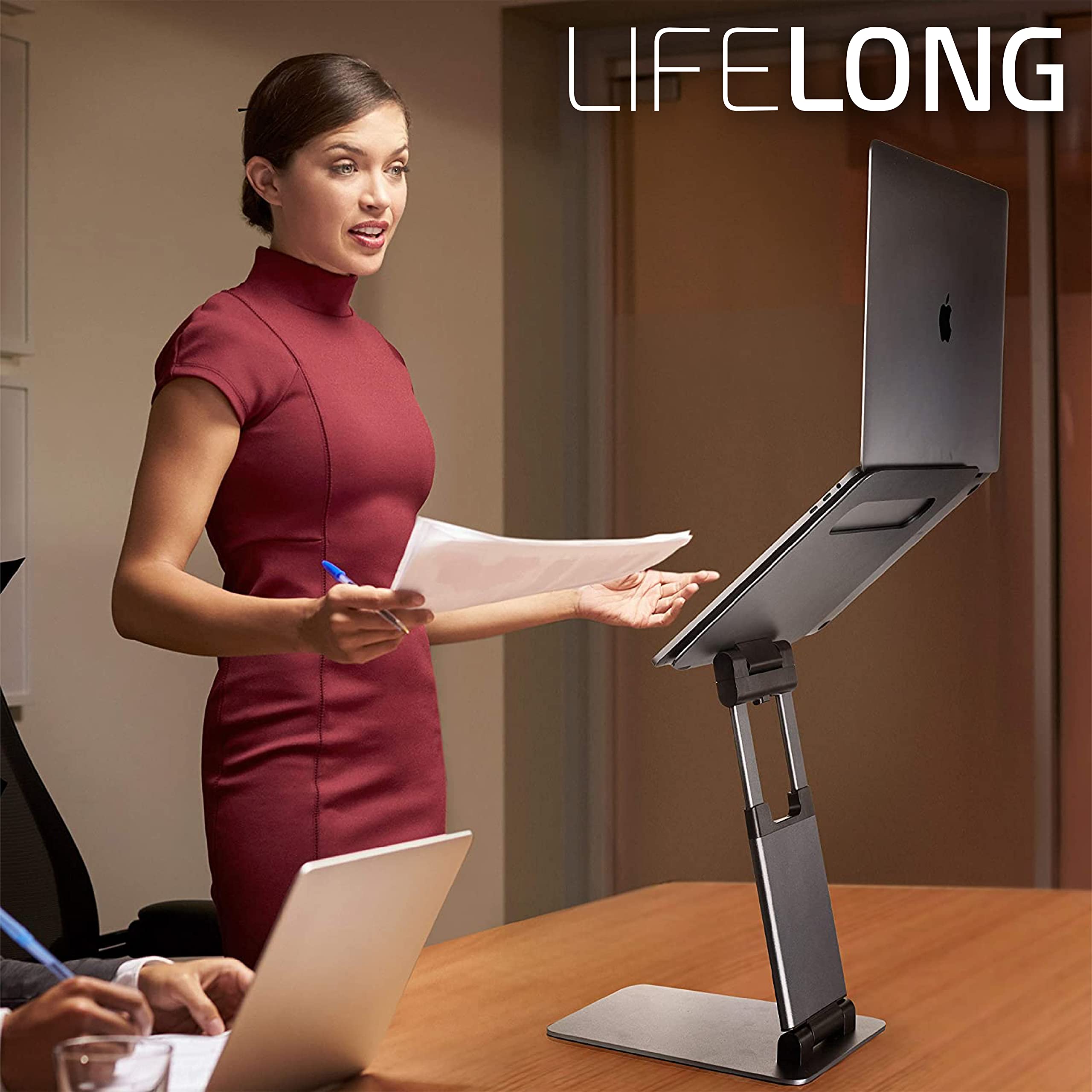 Mua Ergonomic Laptop Stand For Desk, Adjustable Height Up To 20 ...