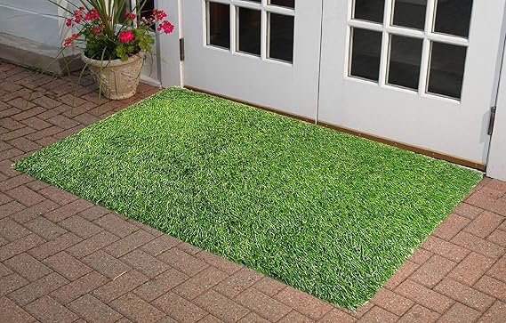 Buy Star Bazaar18 Polyester Blend Artificial Grass Mat for Balcony ...