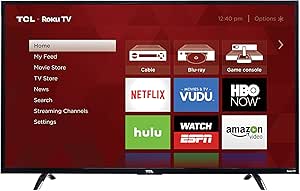 Amazon.com: TCL 50UP130 50-Inch 4K Ultra HD Roku Smart LED TV (2016 Model)