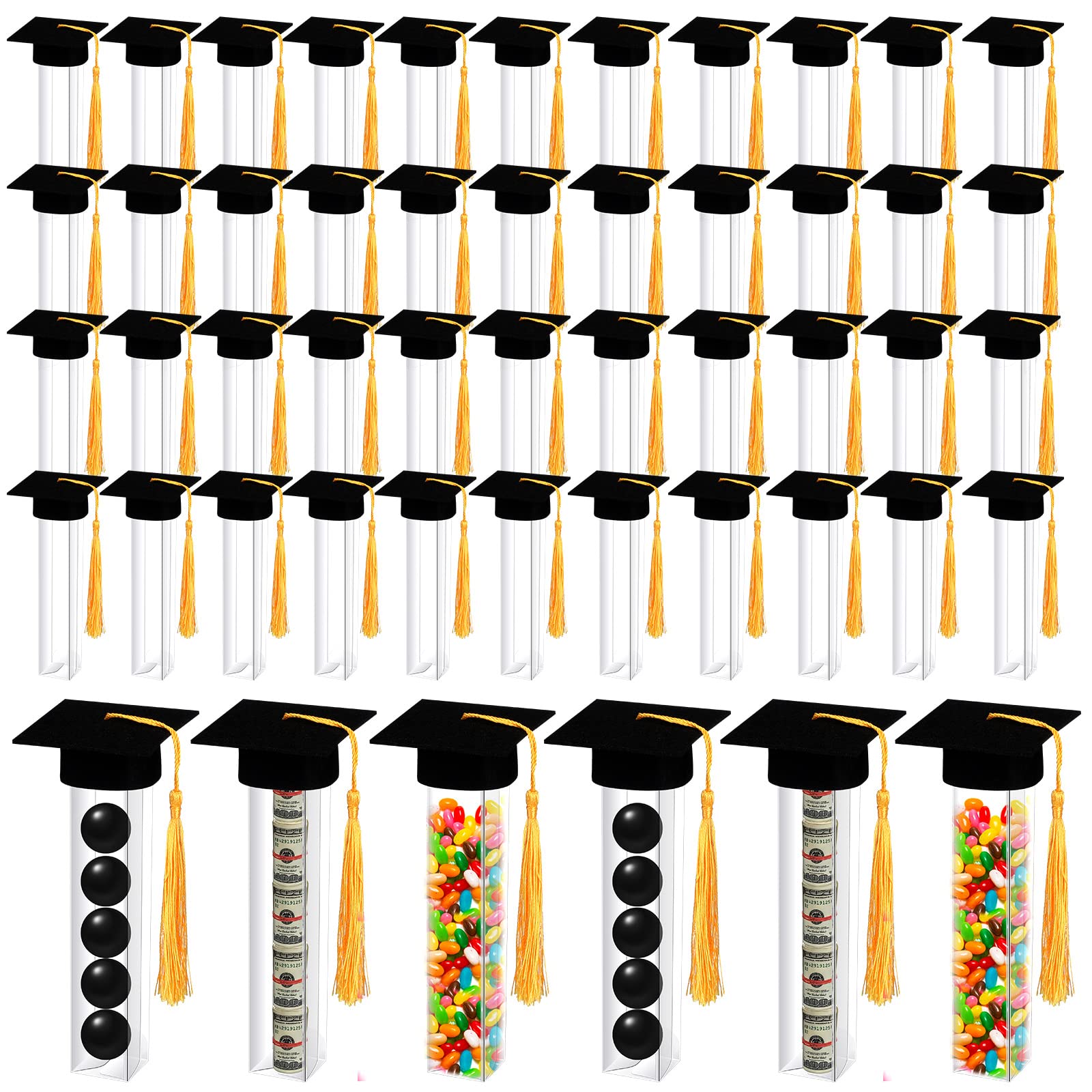 Didaey 2025 Graduation Gumball Tubes Graduation Party Favors Including ...