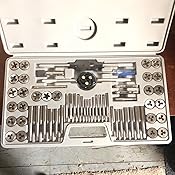 Amazon.com: ABN Metric and SAE Standard Tap and Die 60-Piece Rethread ...