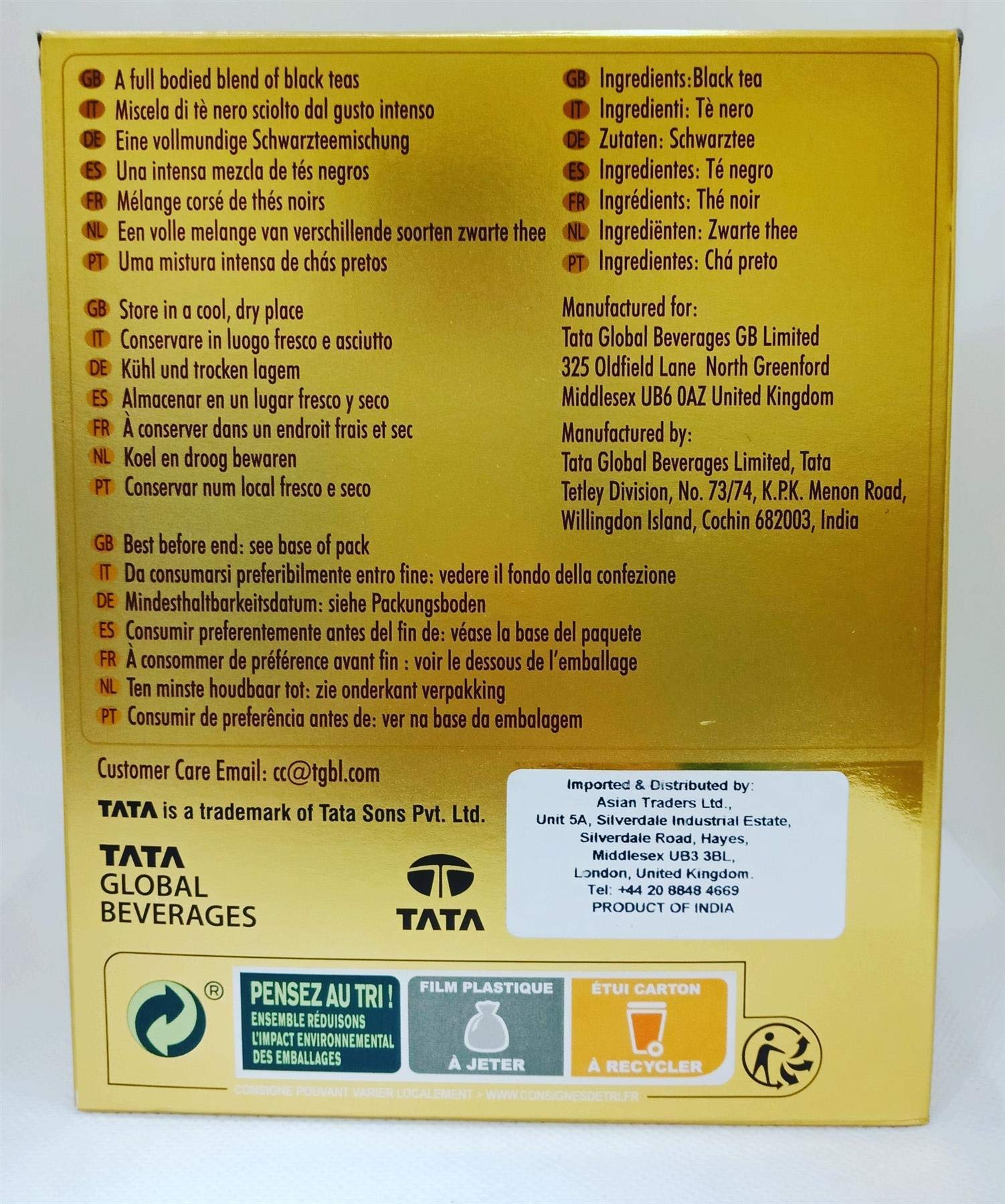 Mua Tata Tea Gold Loose Leaf Tea - 900G | Authentic Indian Chai | Rich ...