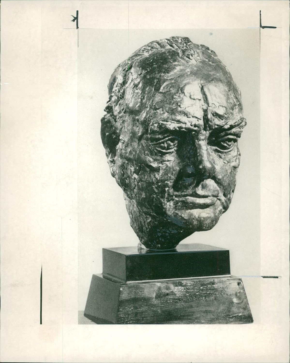 Amazon.com: Vintage photo of Jacob Epstein (head of sir churchill ...