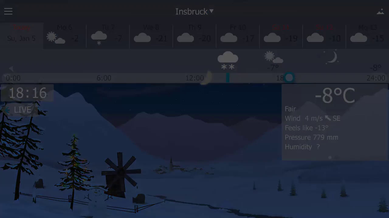 YoWindow Weather Unlimited - App on Amazon Appstore
