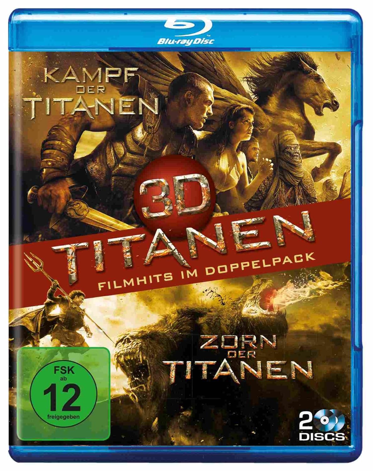 Kampf & Zorn der Titanen 3D exklusiv bei Amazon.de 3D Blu-ray: Amazon ...
