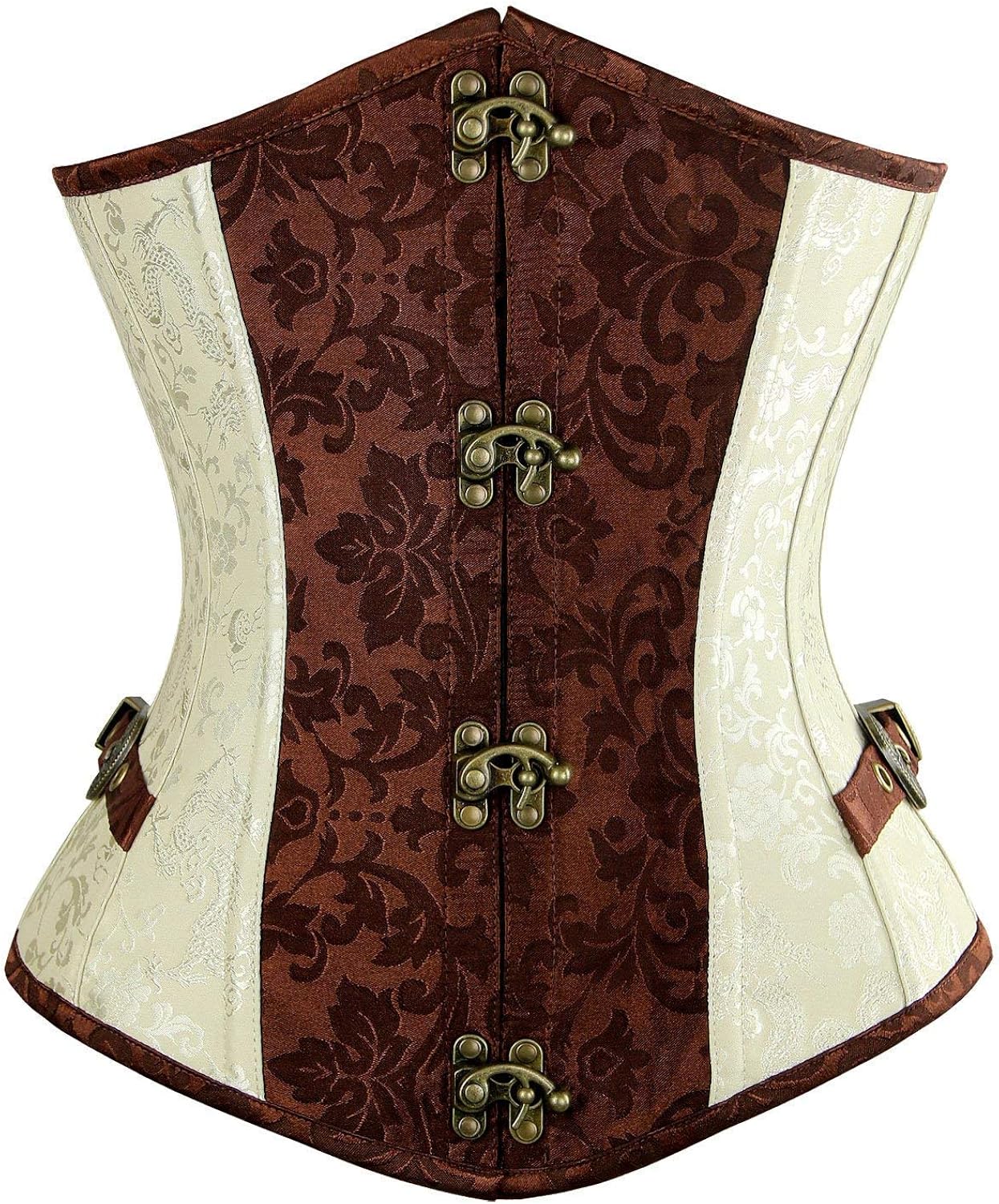 Corsé Bajo El Pecho De Las De con Patrón Clásico Mujeres Brocado Chicos ...