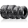 Amazon.com: Set of 4 DEMETER ATV UTV Tires 25x8-12 Front & 25x10-12 ...