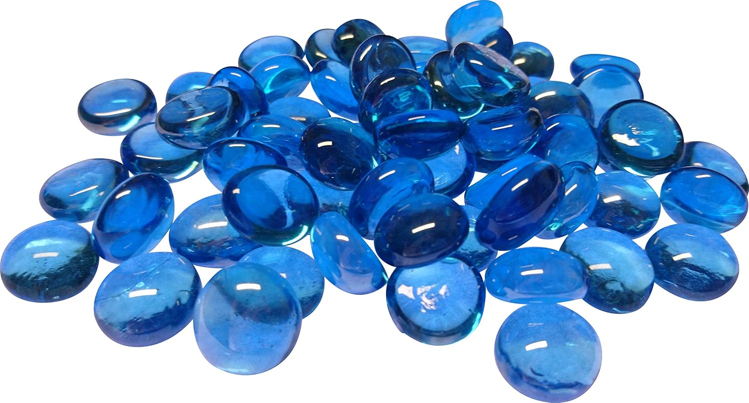 Fliesenhandel Fundus Glasnuggets 1kg Premium Muggelsteine Bunt Mix ca ...