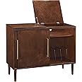 Amazon.com: Crosley Furniture Everett Mid-Century Modern Media Console, Mahogany : Everything Else