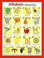 Amazon.com: Italian Language Poster - Alphabet Chart for Classroom and ...