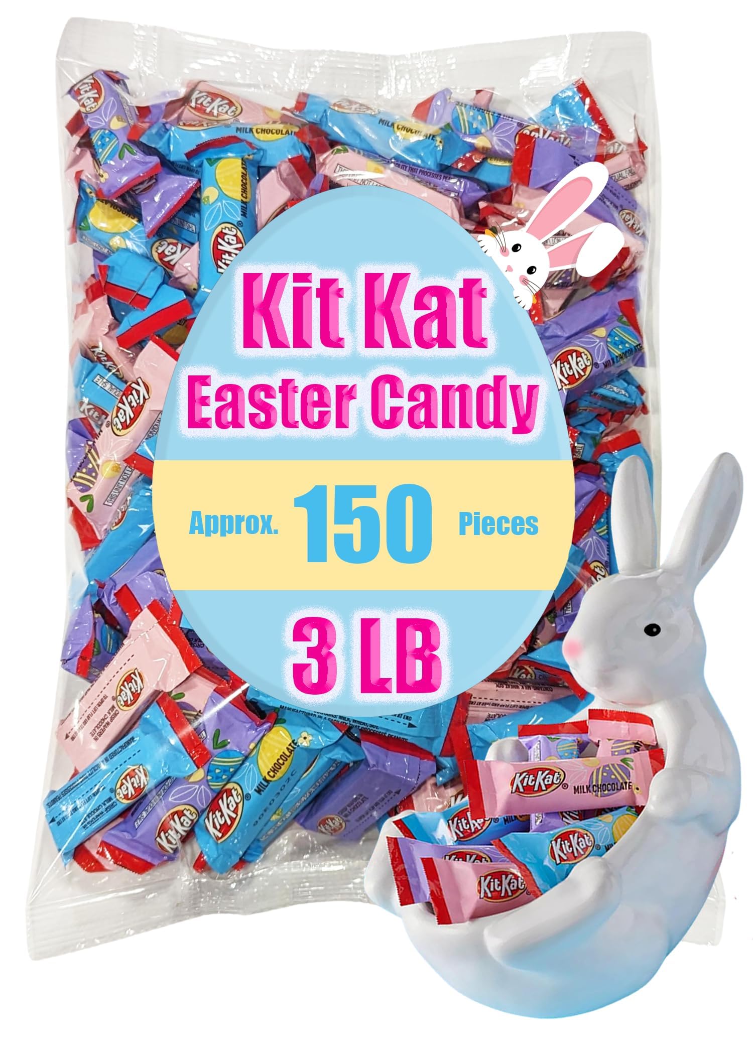 Mua Kit Kat Easter Candy - 3 LB bag of Kitkat Easter Chocolate Bars ...