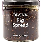 Amazon.com : DIVINA Orange Fig Spread Jam, 9 Ounce : Grocery & Gourmet Food