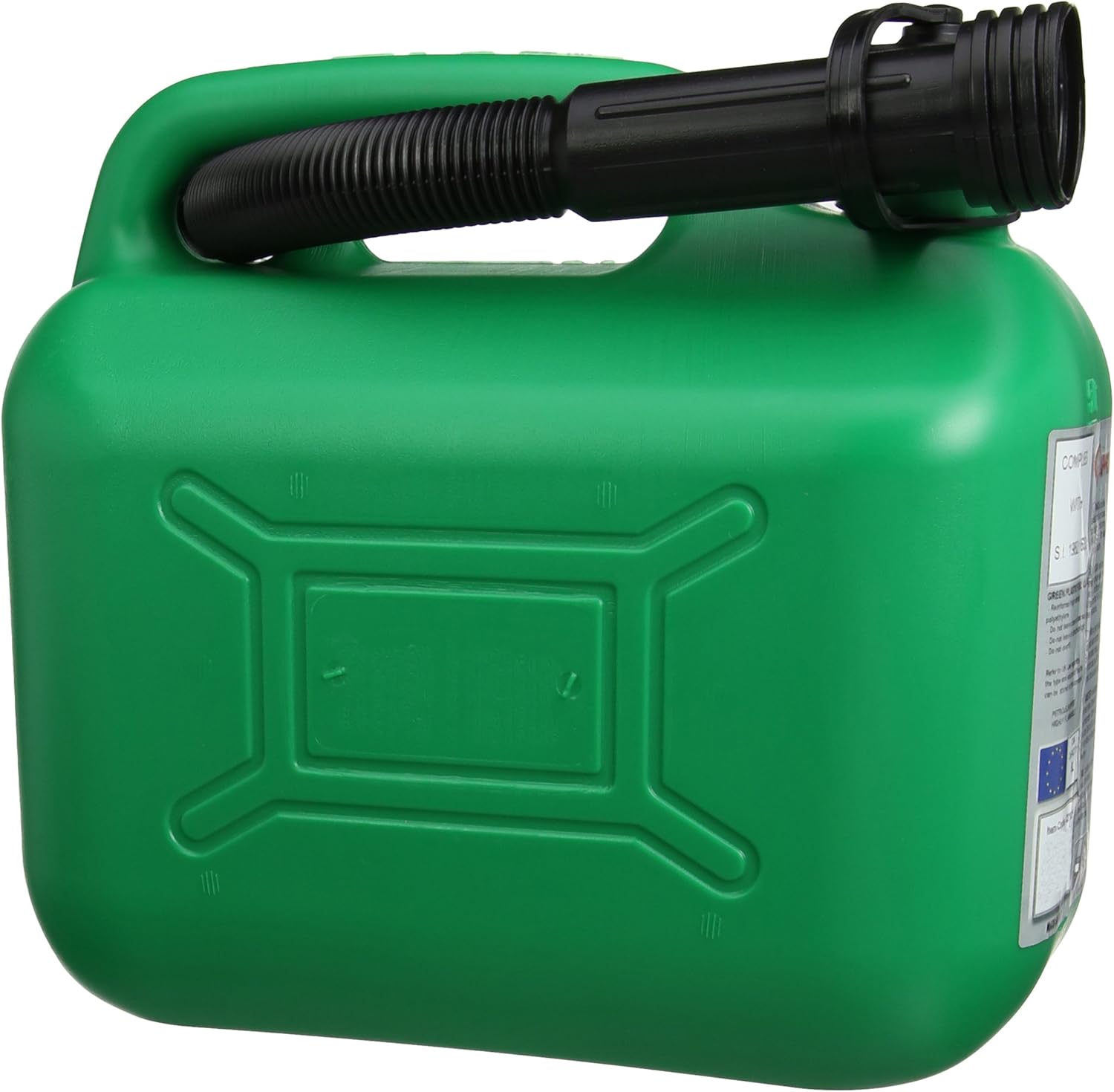 Cosmos 5L Plastic Fuel Can – Green – BigaMart