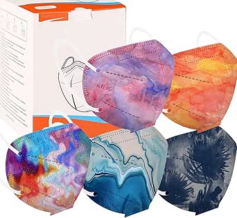 Amazon.com: KN95 Face Mask 50 Packs - Individually Wrapped Safety Mask ...