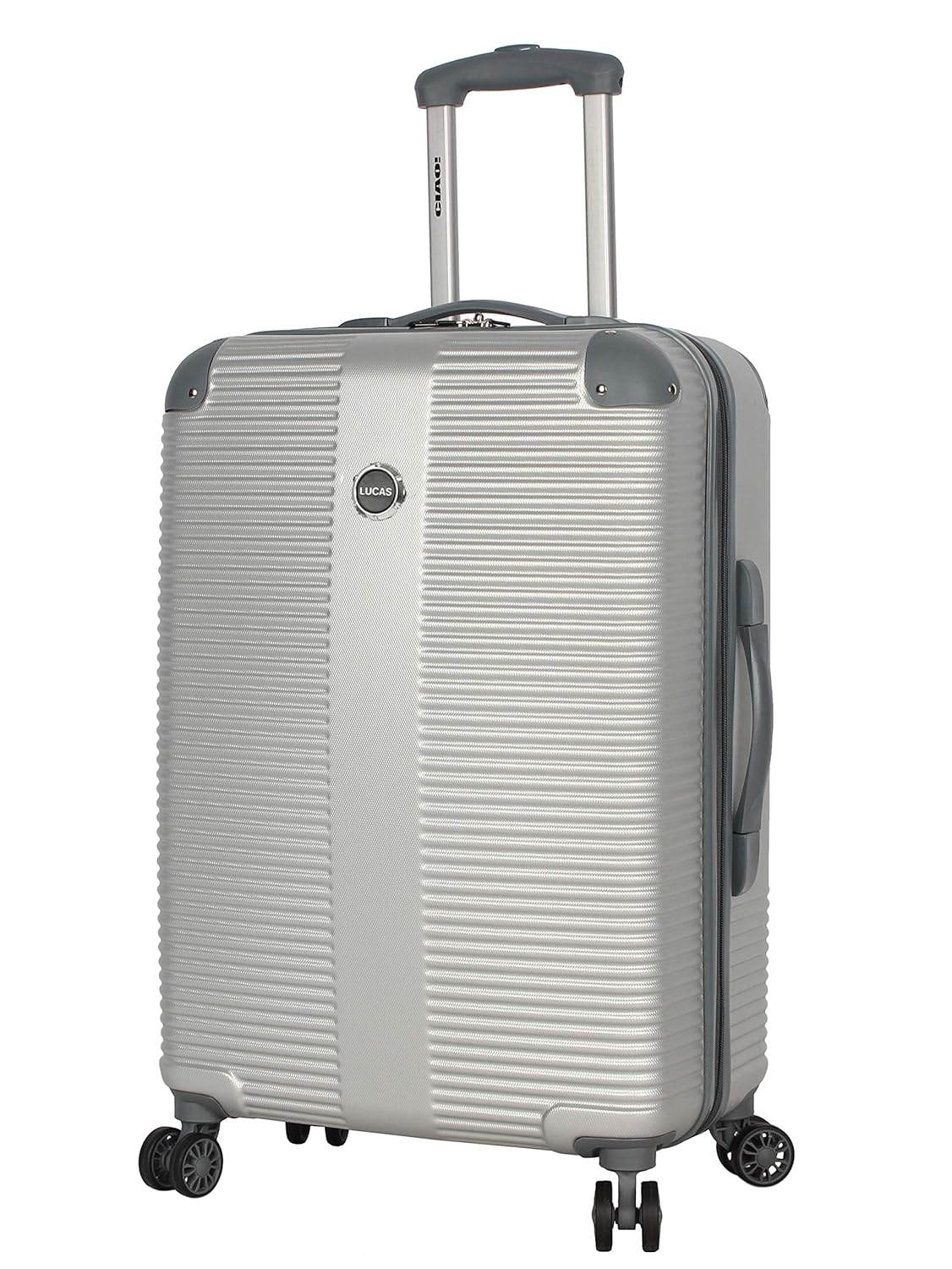 Amazon.com | Lucas Luggage Hard Case 27" Expandable Suitcase With ...