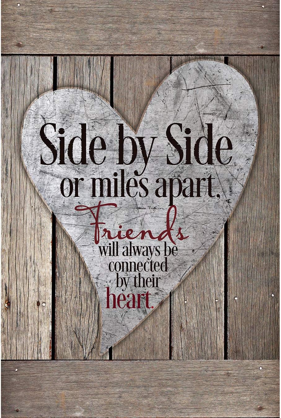 Amazon.com - Friends Wood Plaque with Inspiring Quotes 6 in x 9 in ...