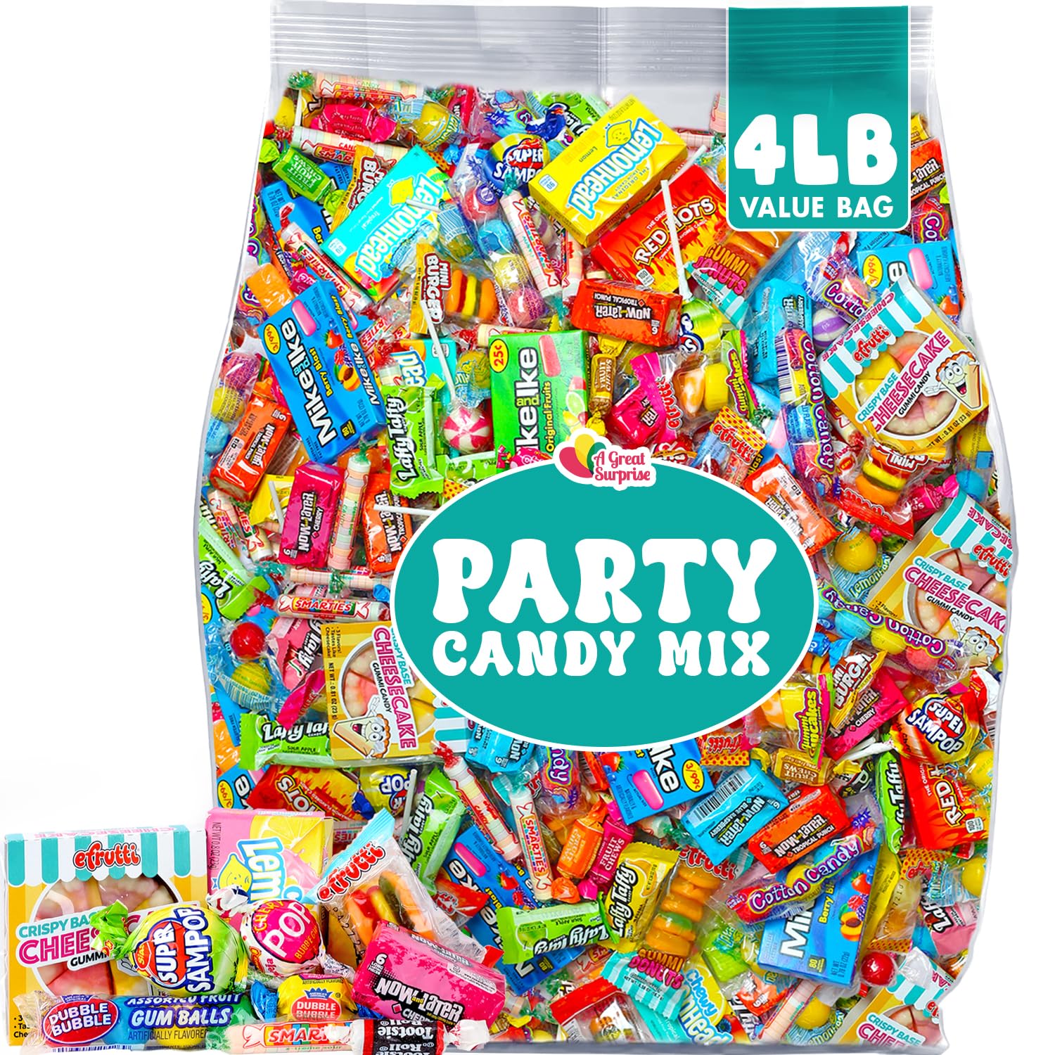 Mua Party Candy Mix - 4 Pounds - Bulk Candies - Large Candy Bag For ...