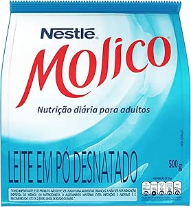 Leite em Pó, Desnatado, Total Cálcio, Molico, 500g | Amazon.com.br