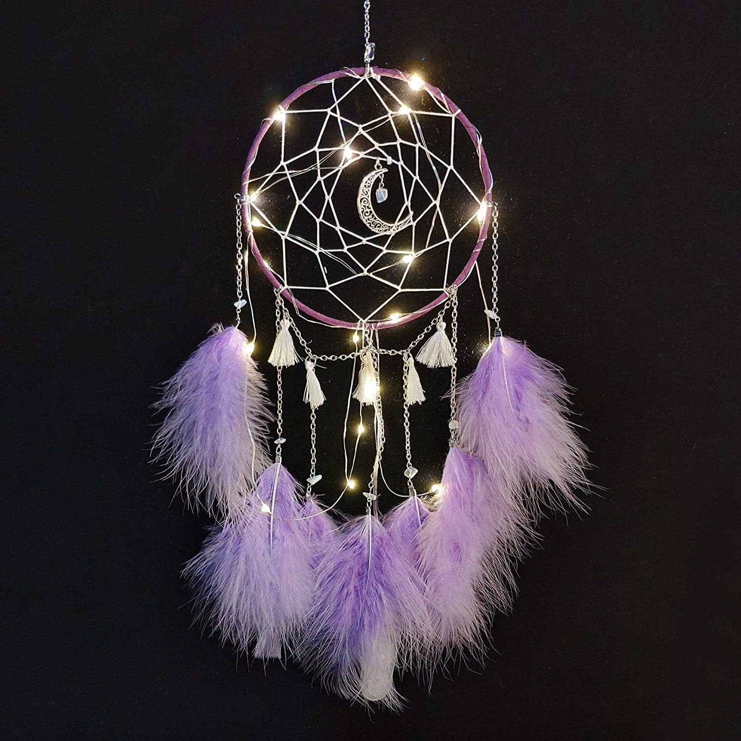 Nice Dream LED Dream Catcher, Handmade Dream Catchers for Bedroom Wall ...
