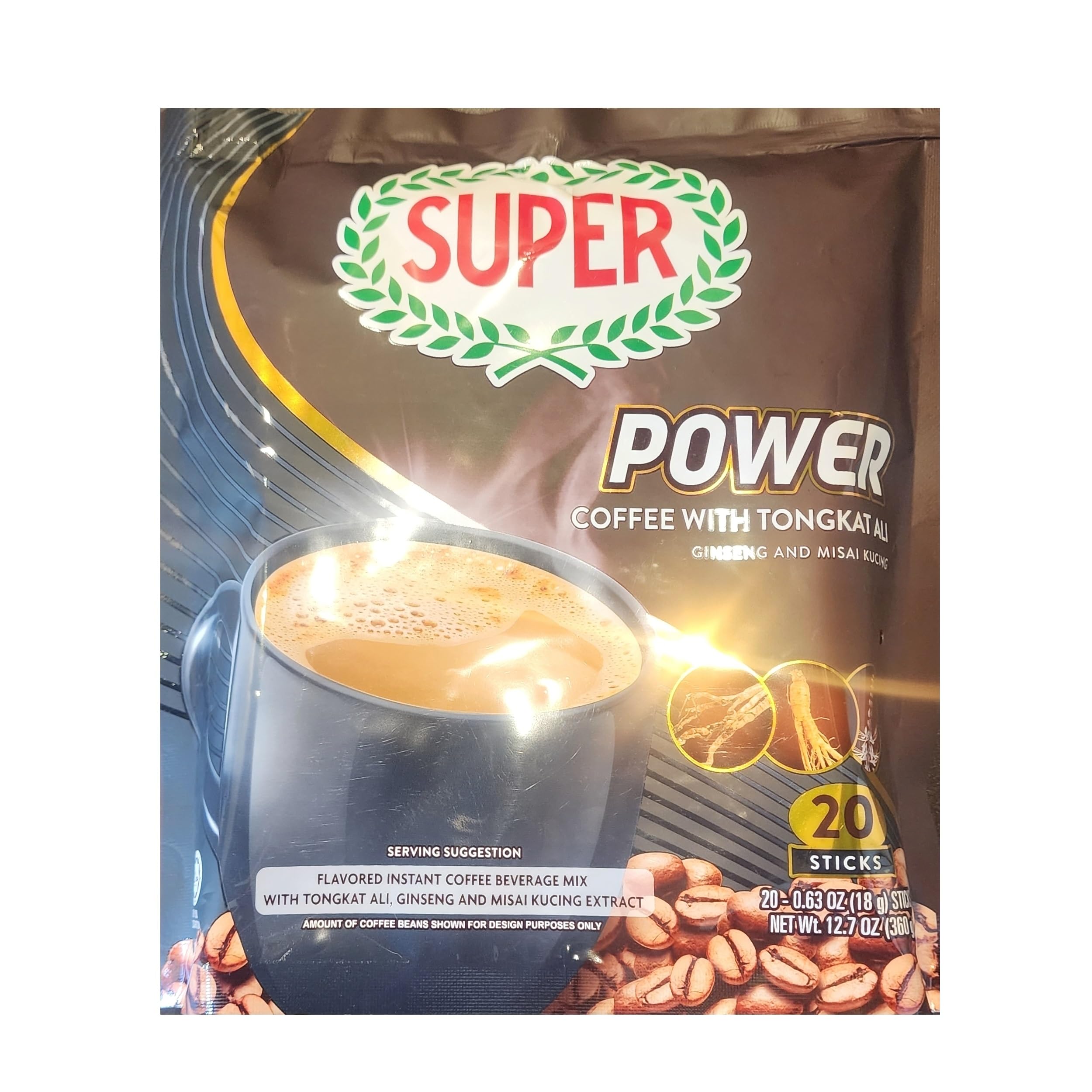 Mua SUPER Power 6in1 Tongkat Ali Ginseng Dan Misai Kucing trên Amazon ...