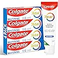 Amazon.com : Colgate Total Whitening Toothpaste with Fluoride, 10 ...