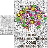 Amazon.com: Giant Coloring Poster for Adults and Kids - Large Wall ...