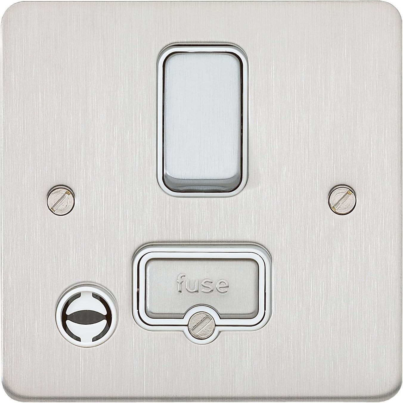 MK Edge K14931BSSW 13A Double Pole Switched Connection Unit Flex Out ...
