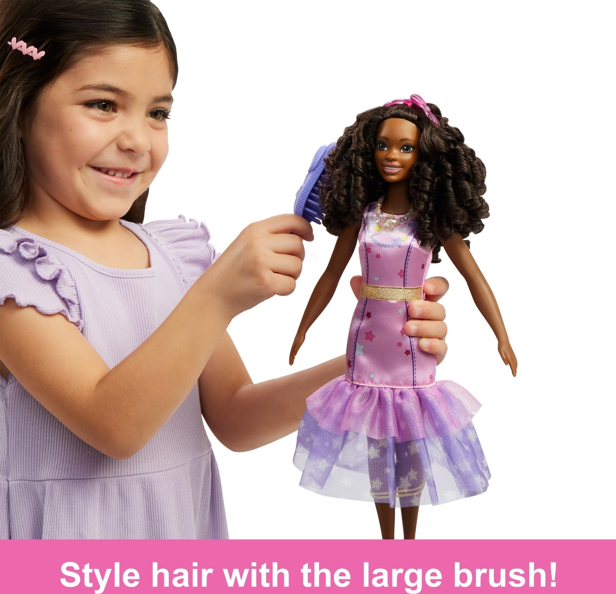 Mua Barbie My First Barbie Preschool Doll, "Brooklyn" with 13.5-inch ...