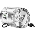 Amazon.com: VIVOSUN 6 Inch Inline Duct Fan 240 CFM, HVAC Exhaust ...