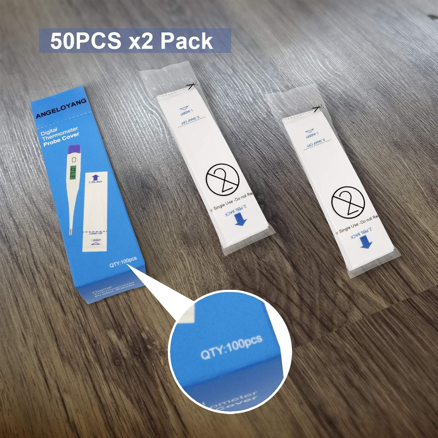 Thermometer Covers Disposable, Universal Digital Thermometer Probe ...