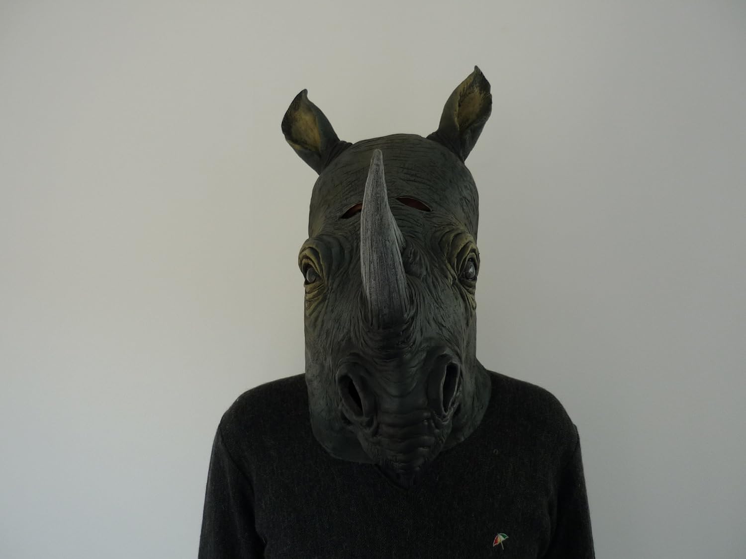 NEW!! Rhinoceros Animal mask rhino rubber Full Face mask Cosplay ...