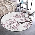 Amazon.com: Fashion Non-Slip Round Area Rug Indoor Throw Area Rug ...
