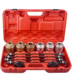 Hydraulic Press Custom Bush Bearing Seal Driver Set 70-150mm WINTOOLS ...