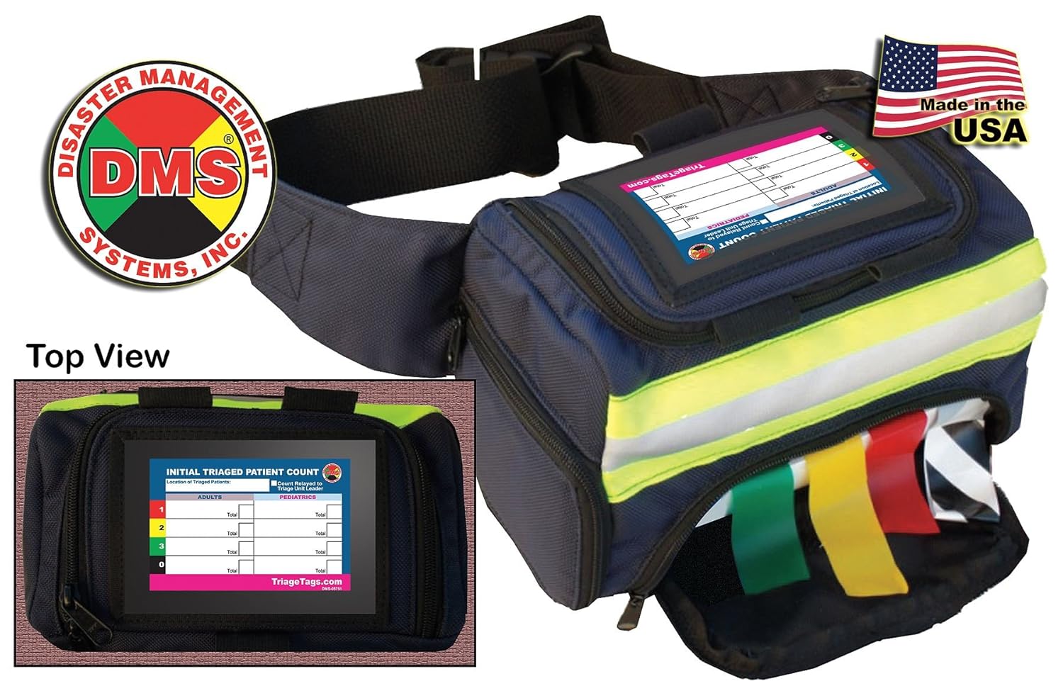 Ribbon Dispenser, 4 Triage Ribbon Rolls: Amazon.com: Industrial ...