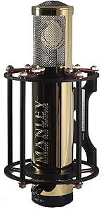 Amazon.com: Manley REFGOLD Condenser Microphone, Multipattern : Musical ...