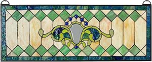 Amazon.com: Eye of Argyle Transom Stained Glass Window (MM4): Home ...