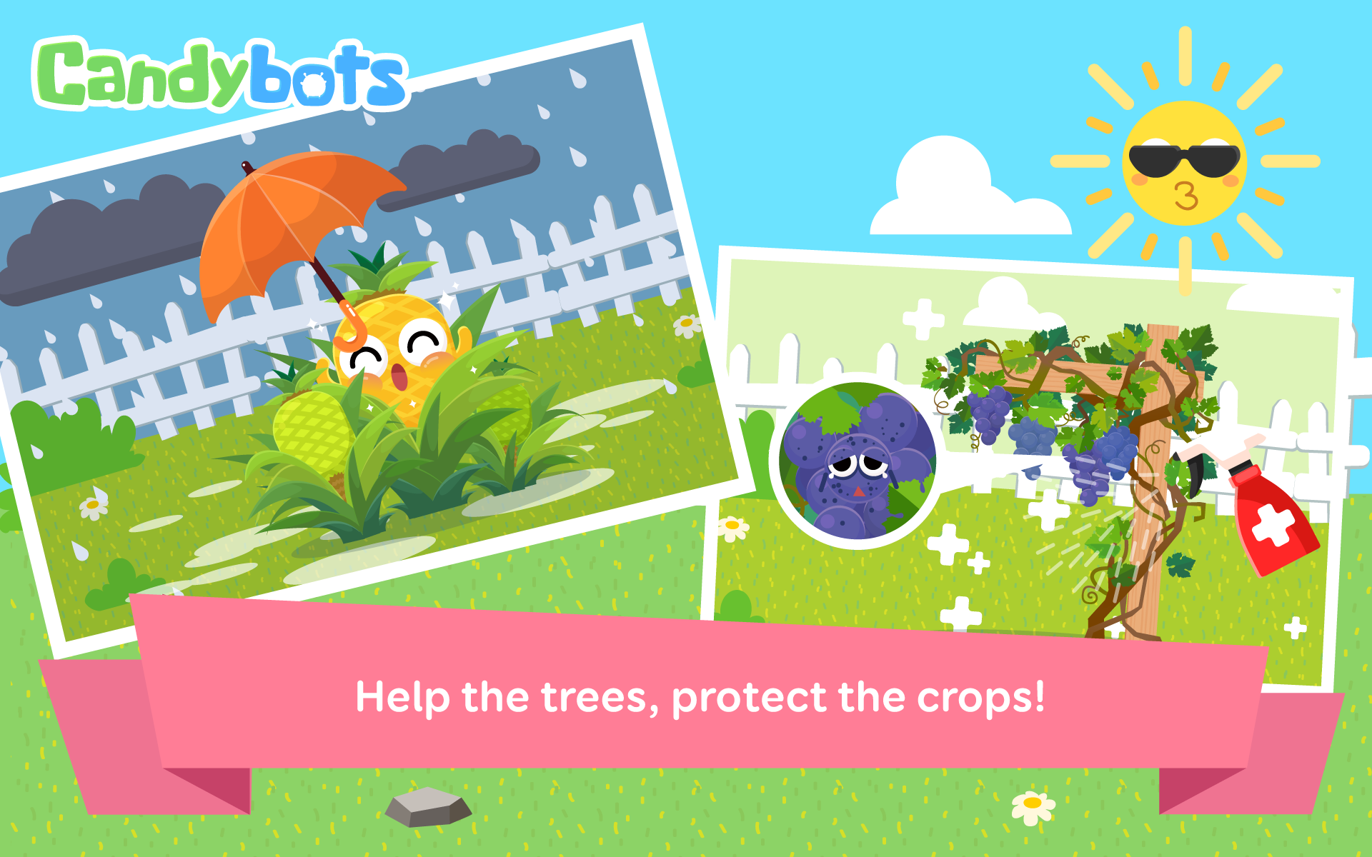 Candybots Fruits Farm 🍉 Kids Gardening:Amazon.co.jp:Appstore for Android