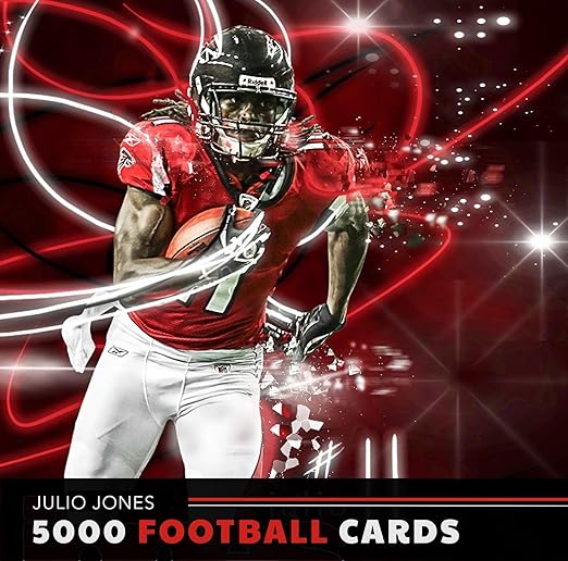 (5000) JULIO JONES HUGE FOOTBALL CARD LOT COLLECTION at Amazon's ...