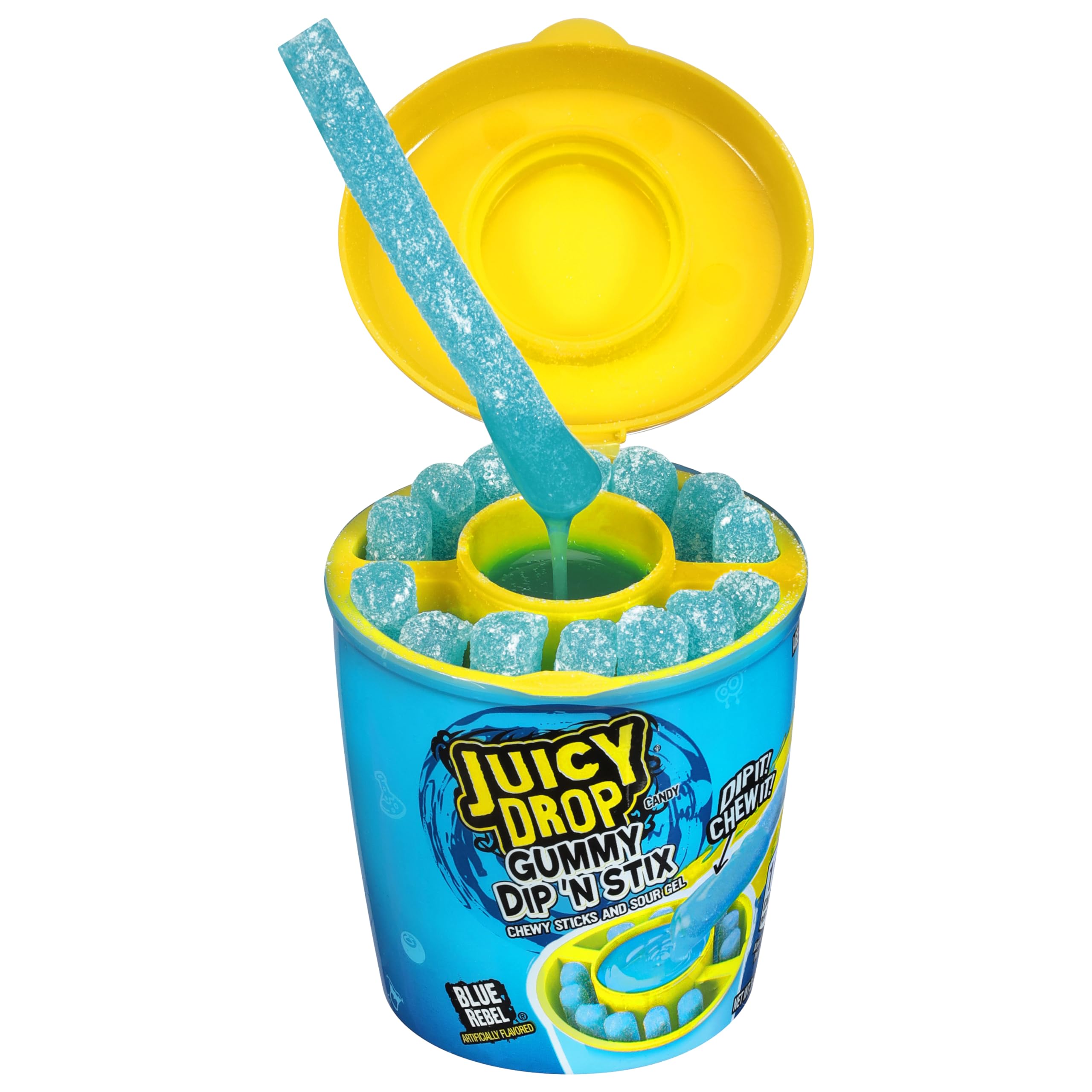 Mua Juicy Drop Gummy Dip 'N Stix, Sweet Gummy Sticks W/ Sour Dipping ...