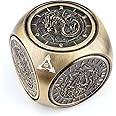 Amazon.com: Haxtec Spinner Dice 7-in-1 Metal DND Dice Set Unique Dice ...