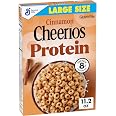Amazon.com: Cheerios Protein Cereal, Cinnamon, 8g Protein, Large Size ...