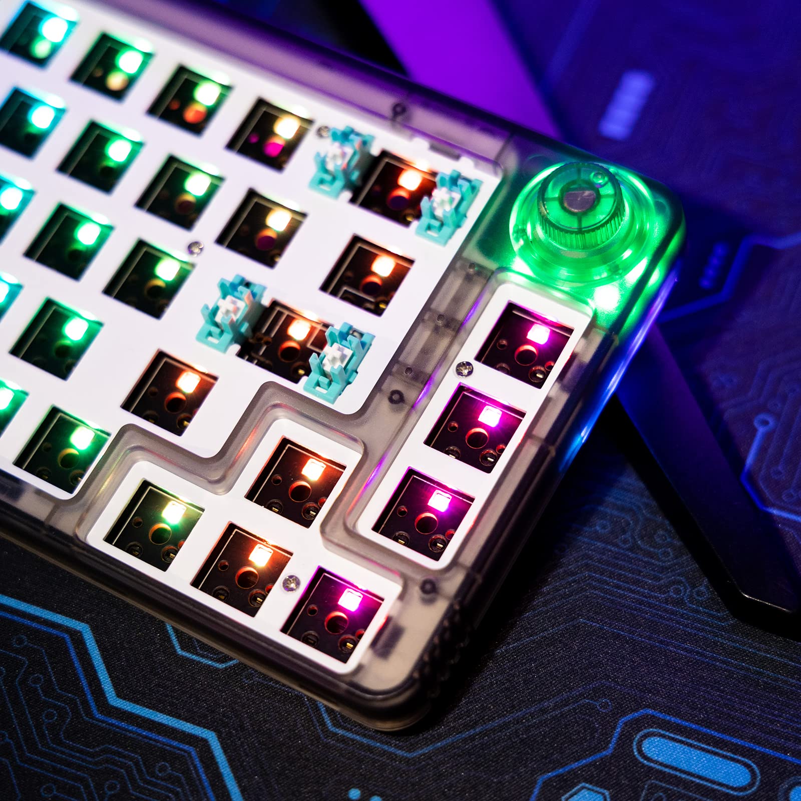 Mua GK GAMAKAY LK67 RGB Modular DIY Mechanical Keyboard, 67 Keys Hot ...